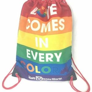 Disney | Bags | Disney Love Comes In Every Color Backpack Pride | Poshmark